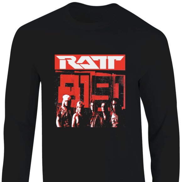 Shirts | Ratt Ratt Roll 8191 Album Cover Retro Tshirt | Poshmark